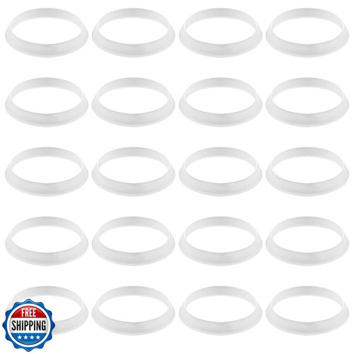 20pcs Cone Seal Rings, Rubber Slip Joint Washers Plumbing Waste Pipe ...