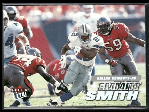2001 Ultra Emmitt Smith #3 Dallas Cowboys | eBay