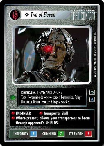 Star Trek: Two of Eleven [Ungraded] First Contact STCCG Decipher 1E | eBay