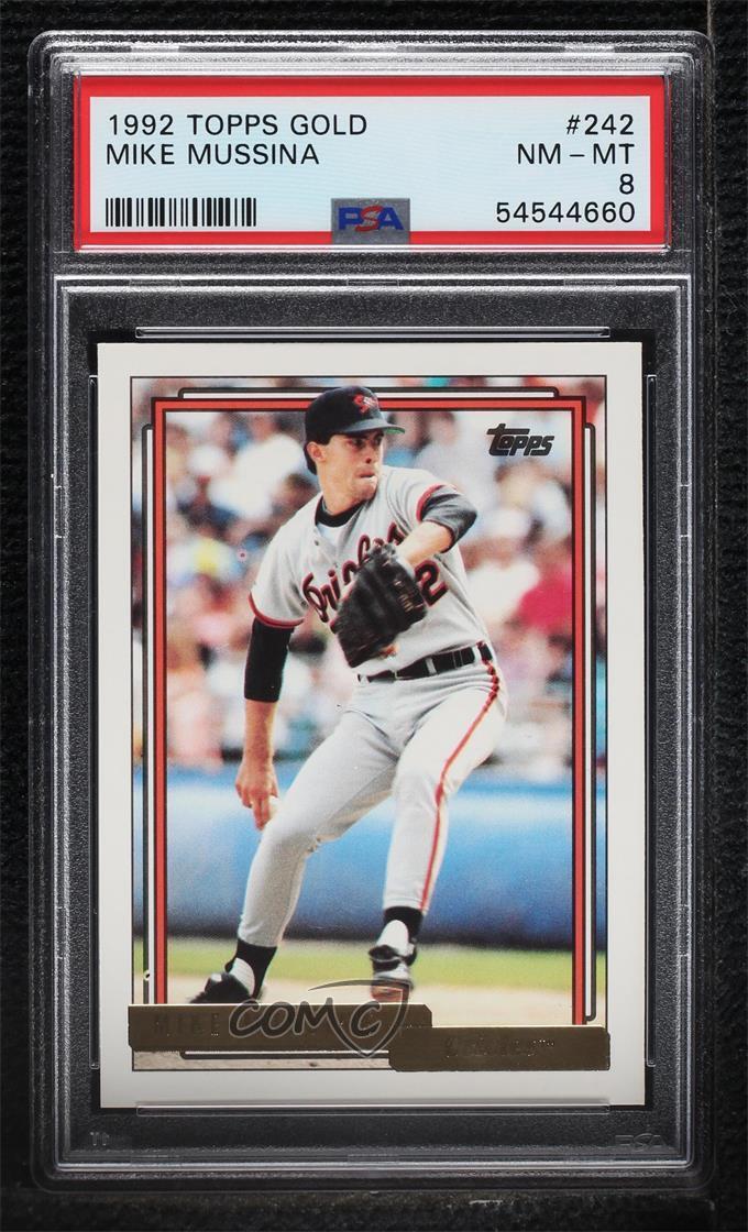 1992 Topps - Gold #242 Mike Mussina for sale online | eBay