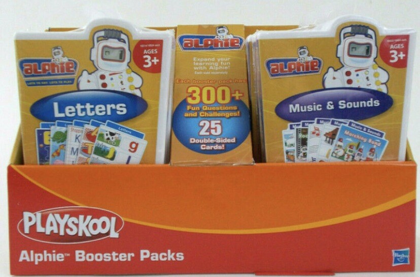 Hasbro: Playskool Alphie Booster Packs (10PC) Letters, Numbers, Music ...