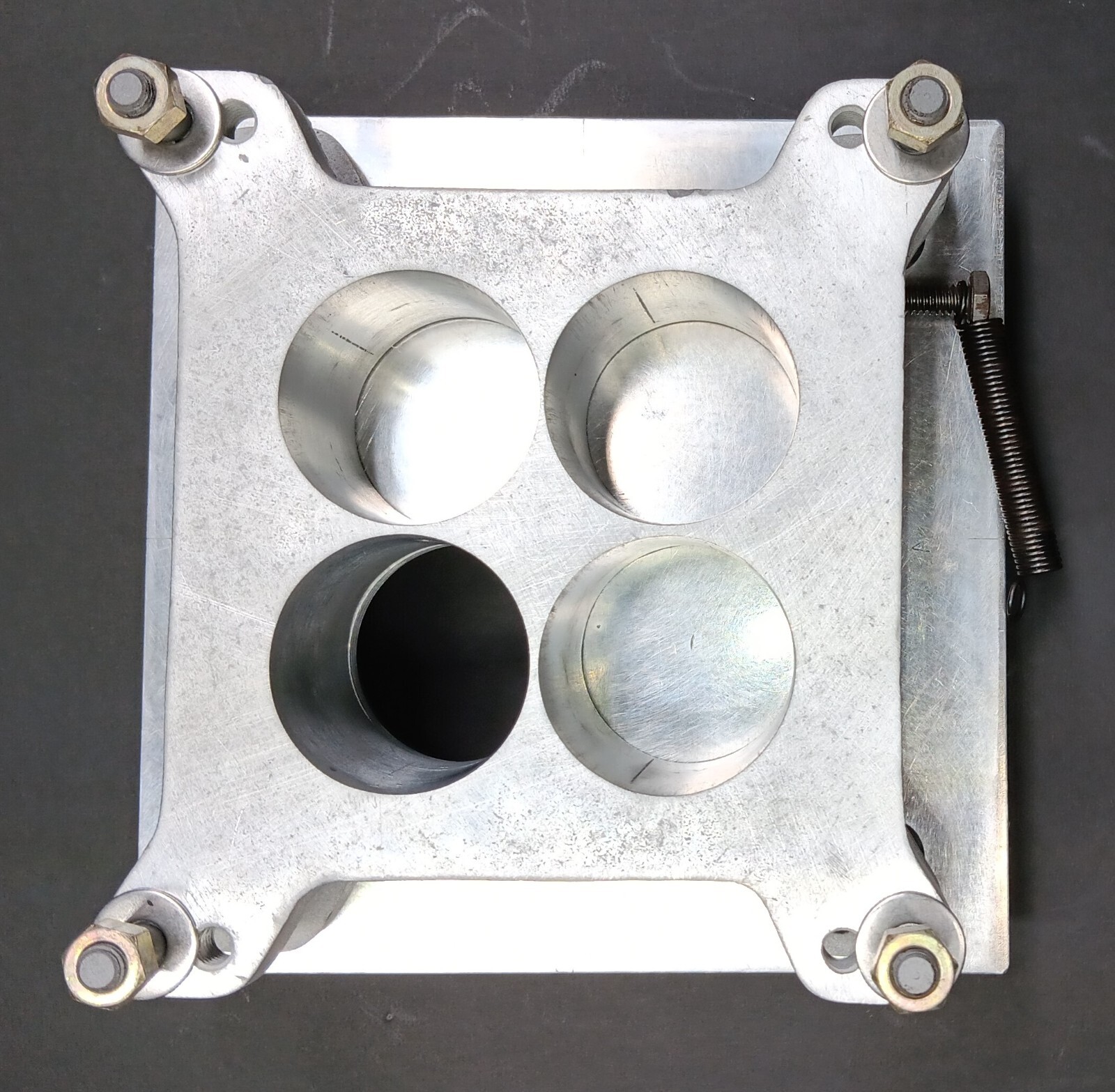 Flowbench flowtesting rotating Carburetor CFM fixture Superflow ...