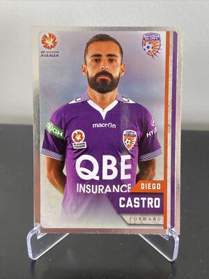 #139 Diego Castro | Perth Glory | 2015/16 TnP Card | Silver Parallel | eBay