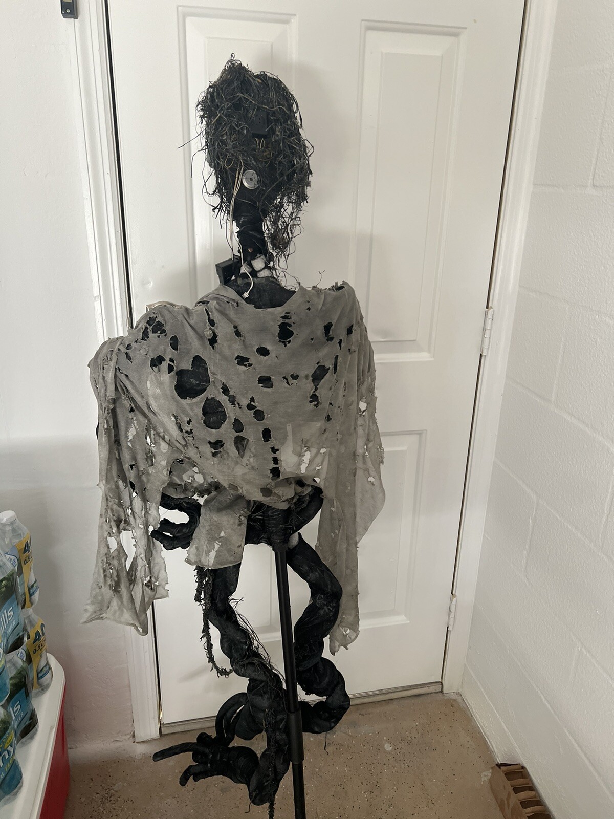 Standing Rotten Ghoul Creepy Horror Prop Hanging Spirit Halloween ...