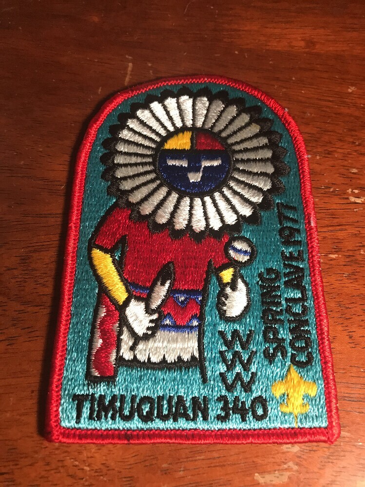Timuquan Lodge #340 1977 Spring Conclave OA Order of the Arrow 24-157F ...