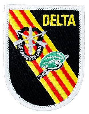 Delta Force Special Forces (034) Large Flash 2 1/4" x 3" Embroidered ...