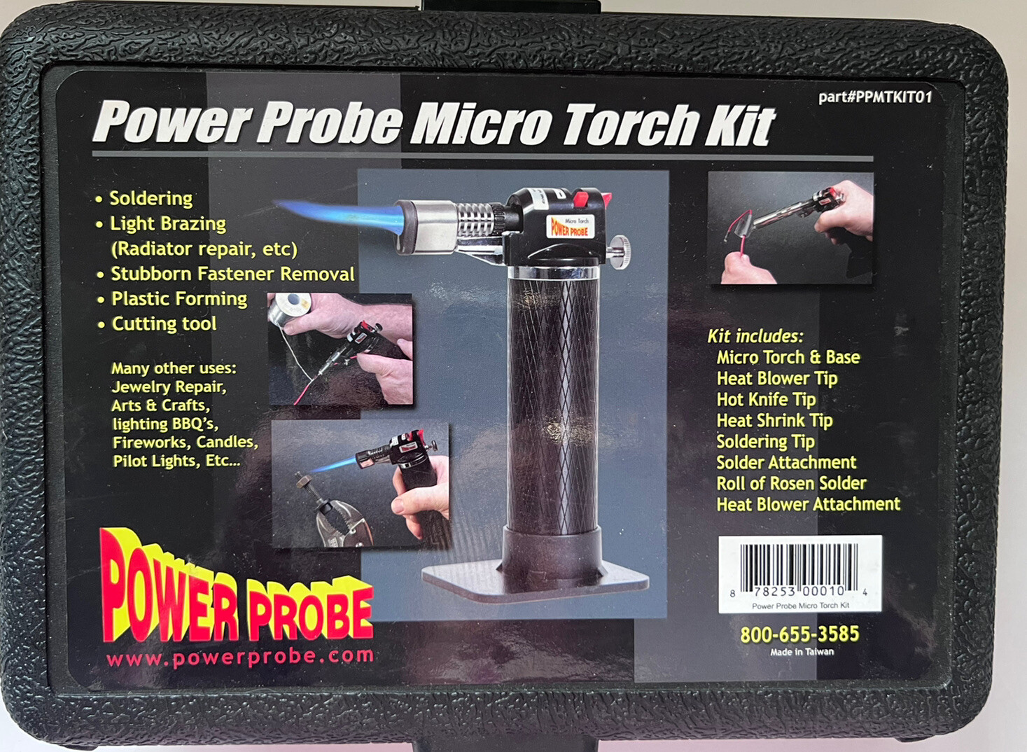 POWER PROBE MICRO TORCH KIT PPMTKIT01 OPEN BOX | eBay