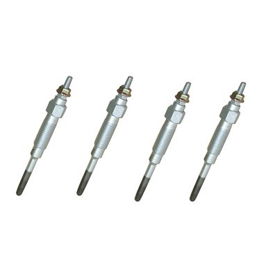 Set Of 4 Glow Plugs 11v Suits 4 Runner LN130 Hilux LN106 LN107 LN111 2 ...