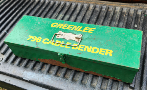 GREENLEE 796 Cable Bender Kit. Includes two (2) additional tools. See ...