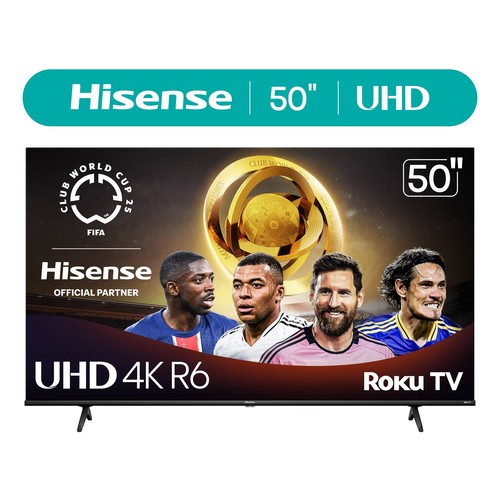 Hisense 50R6E3 50'' 4K UHD HDR LED LCD Roku Smart TV for sale online | eBay