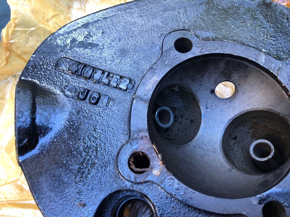 Rare new old stock Matchless G3 G3L AJS 16 16M Cylinder Head W41-G3L ...