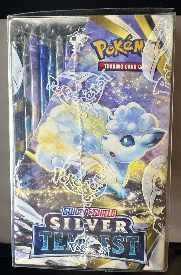 Pokemon TCG Sword & Shield Silver Tempest Booster Box Factory Sealed w ...
