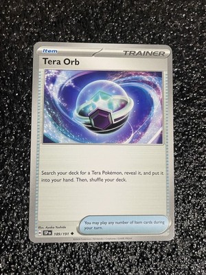Tera Orb Uncommon Pokémon TCG Surging Sparks 189/191 2024 | eBay