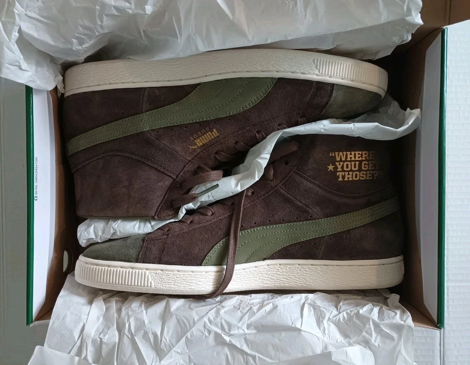 Bobbito x Puma Suede Mid Brown for sale | eBay