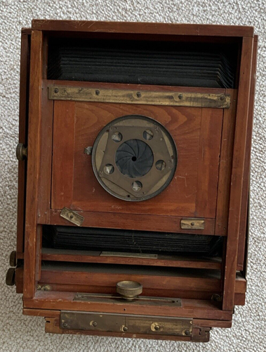 Seneca Competitor View 5x7 wooden Camera large format | eBay