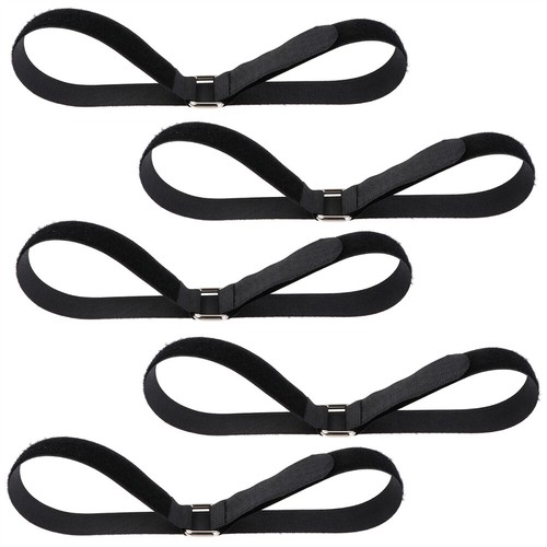 5 Pcs Securing Cord Organizer Elastic Storage Strap Adjustable Cinch ...
