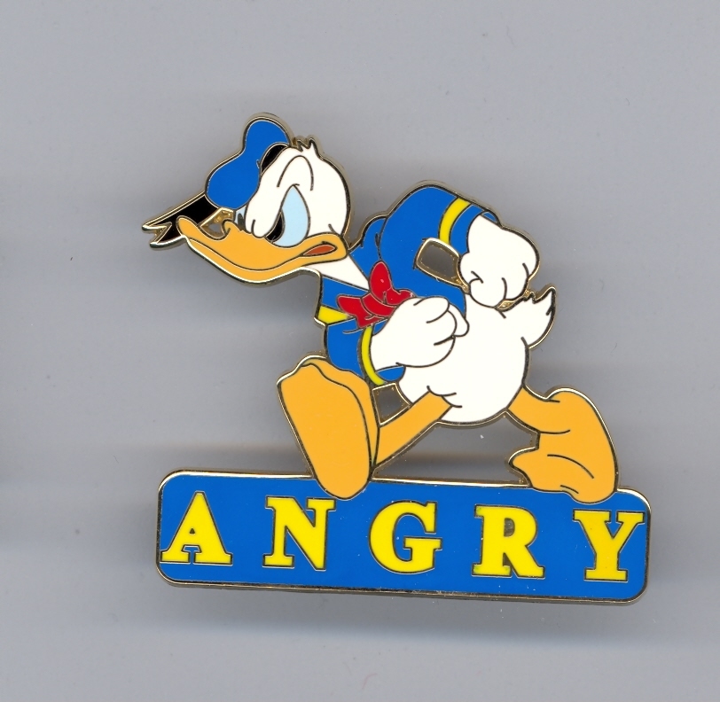 Donald Duck Angry