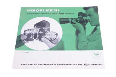 LEICA VISOFLEX III REFLEX HOUSING ORIGINAL INSTRUCTIONS MANUAL DUTCH ...