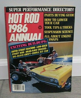 Hot Rod 1986 ANNUAL MUSCLE CARS | eBay