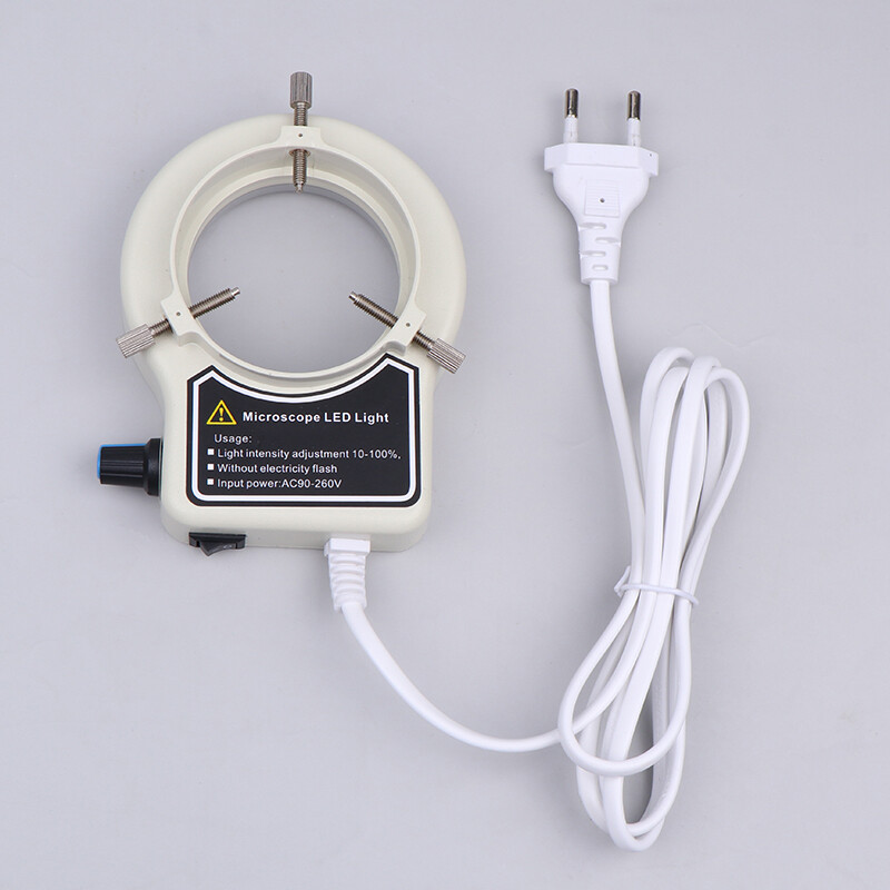 Microscope LED Ring Light Illuminator Lamp For Microscope Circle Light ...
