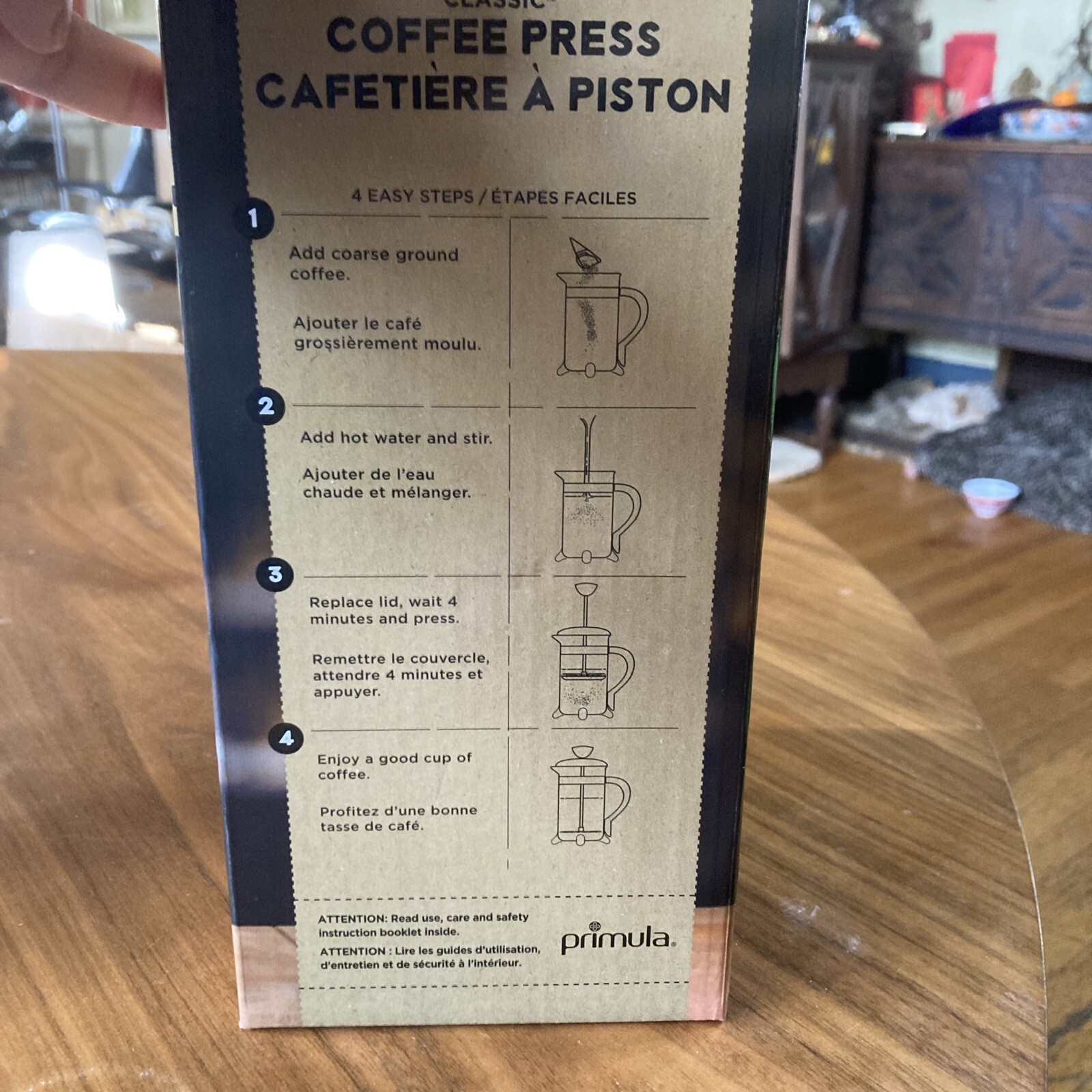 Brand New in Box Primula Classic French Press Coffee and Tea Maker - 8 ...
