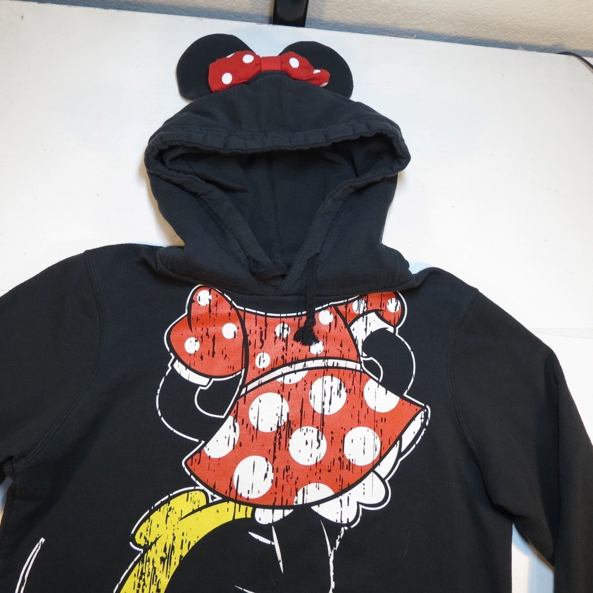 DISNEY DISNEYLAND MINNIE MOUSE FRONT BACK HOODIE HOOD… - Gem