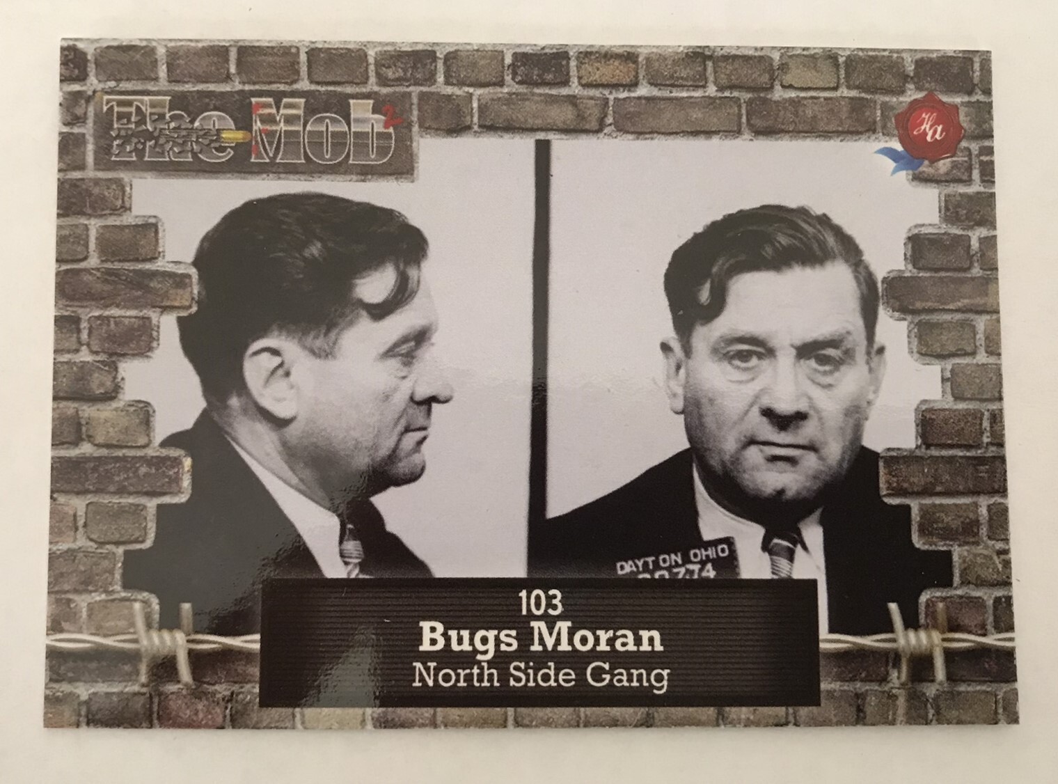 Bugs Moran 2023 HISTORIC AUTOGRAPHS Mob 2 , number 103 | eBay