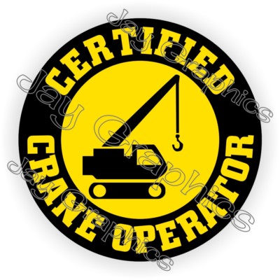 Hard Hats - Crane Stickers