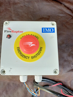 IMO FireRaptor Solar PV Emergency Fire Shutdown Switch 24V FRS-ESW1 ...