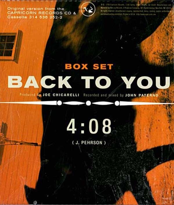 Back to You ~ Box Set ~ Rock ~ CD ~ Used VG | eBay