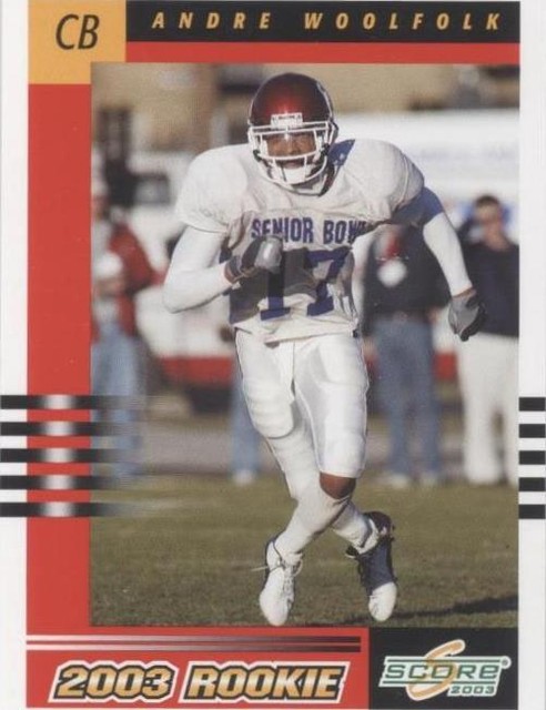 2003 Score - #326 Andre Woolfolk (RC) for sale online | eBay