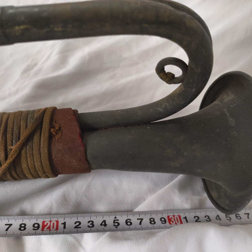 Original WW2 II Japanese Imperial Military Brass Bugle Trumpet Japan ...