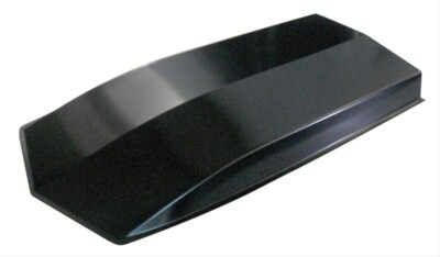 UNIVERSAL COWL INDUCTION BLACK STEEL HOOD SCOOP 55x25x4 MUSCLECAR ...