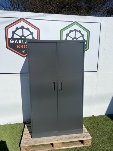 Steelcase 2 Door Storage Cabinet, W:36” D:24” H:63.75” - no key | eBay