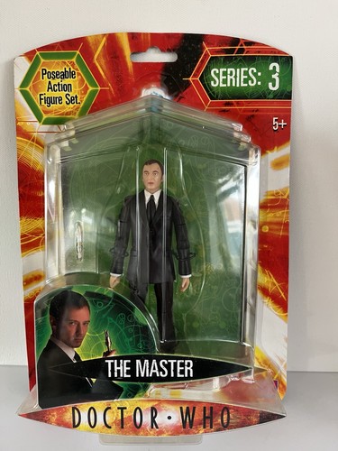 Dr Who the Master Figure with Sonic Screwdriver Series 3 | eBay UK