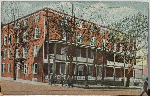 1910 West Chester, Pa, Turks Head Inn, Chester County, Postcard | eBay