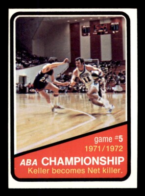 1972 Topps Basketball #245 ABA Playoffs Game #5 EX/MT *e2 | eBay