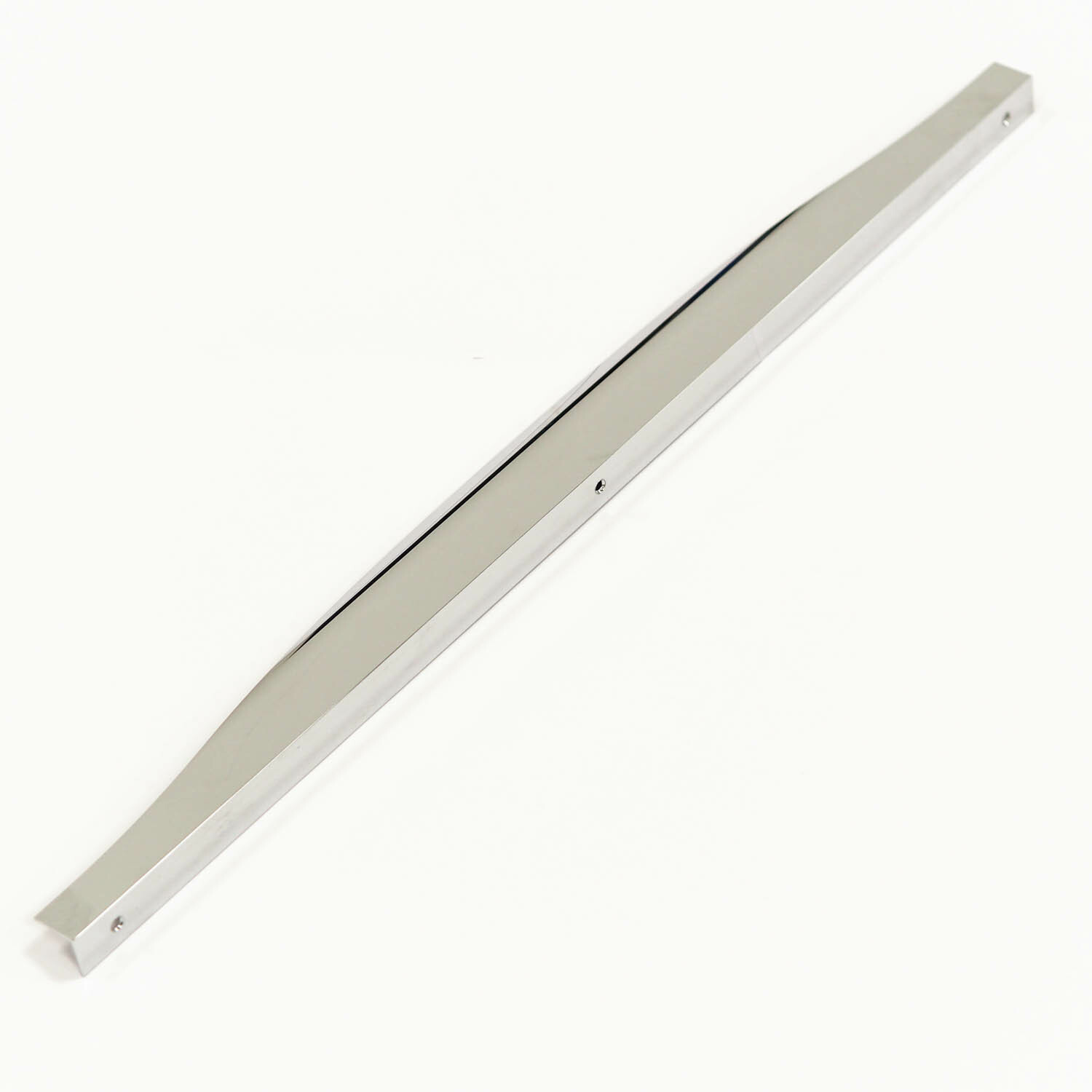 Chrome Kitchen Trim Handle Polished 596mm 796mm Edge Mount Profile Trim ...