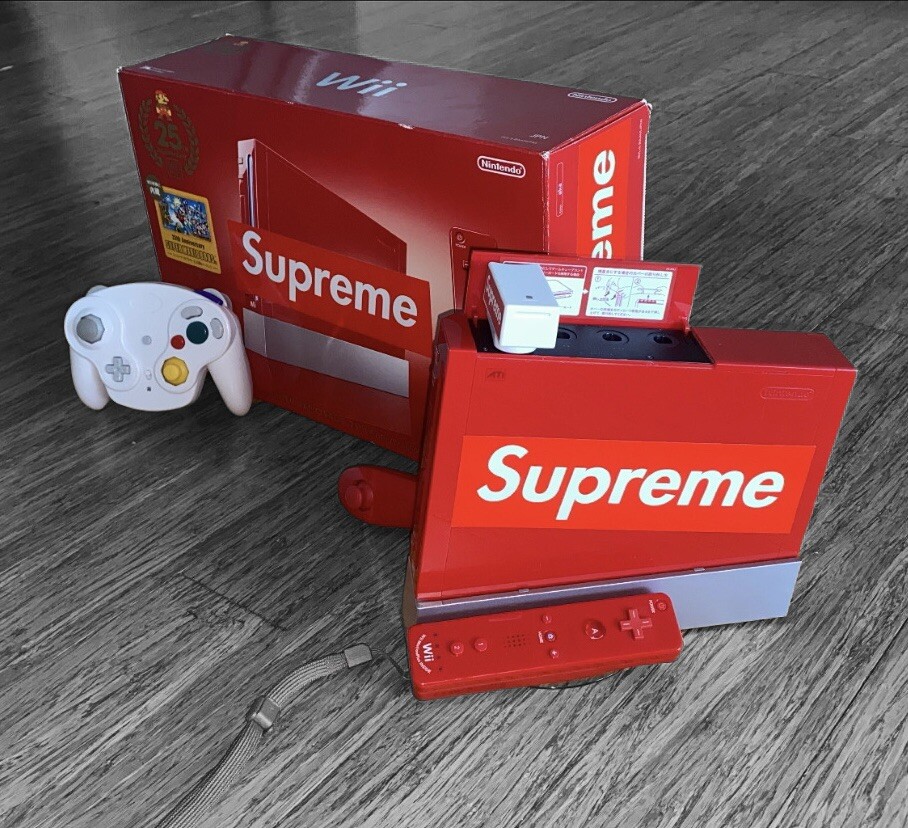 25th anniversary (SUPREME) Nintendo wii japan | eBay
