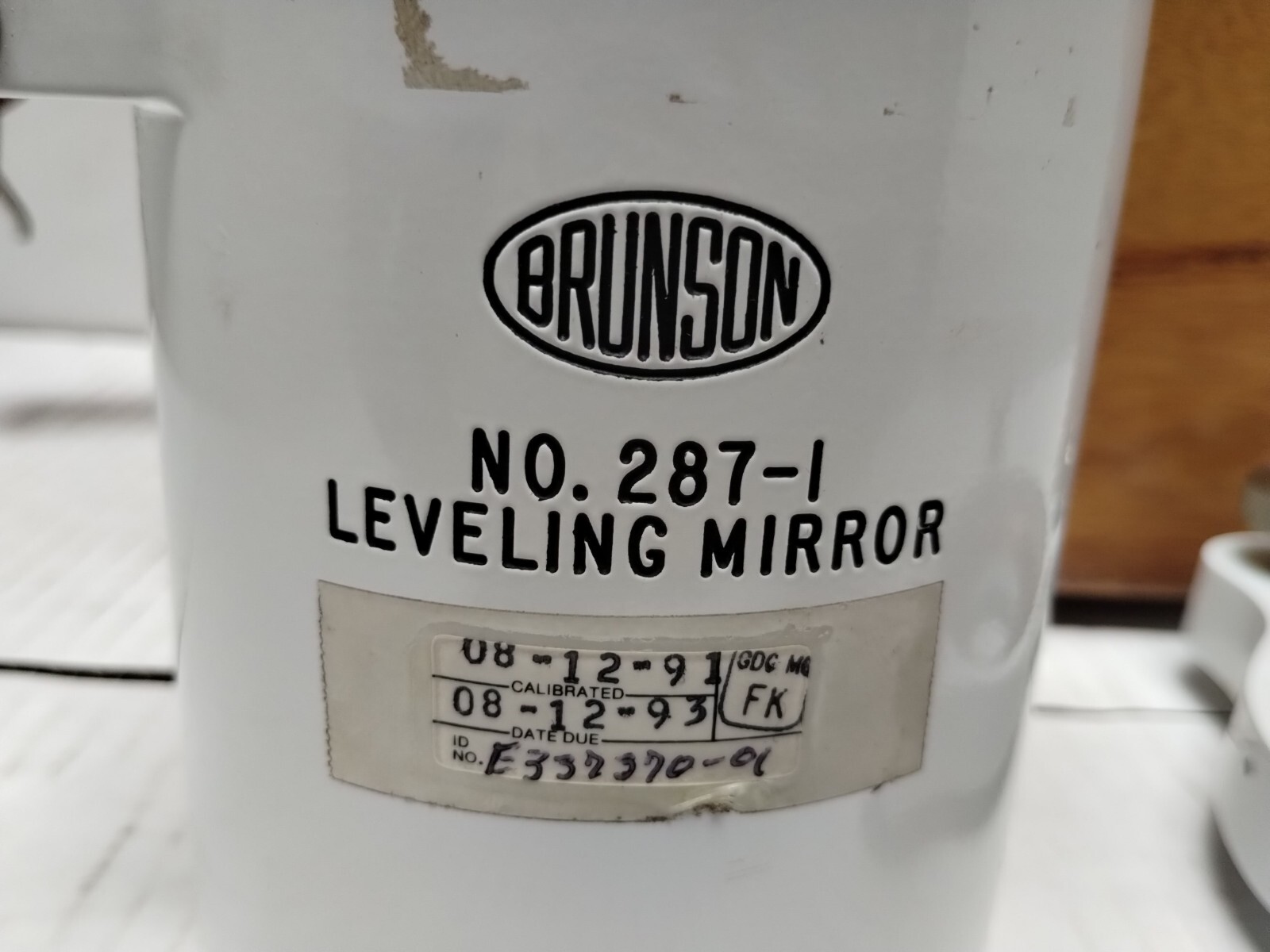 Brunson Leveling Mirror Model 287-1 | eBay