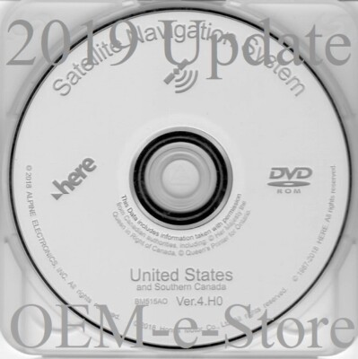 2006-2012 Acura RL Honda Accord GPS Navigation DVD US CAN Map v4.H0 ...