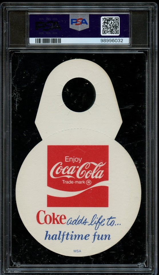 1976 Bears Coke Disc Walter Payton PSA 7 | eBay