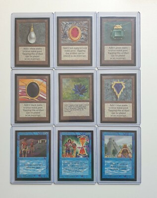 Magic MTG International Edition IE POWER 9 P9 Black Lotus Mox ...