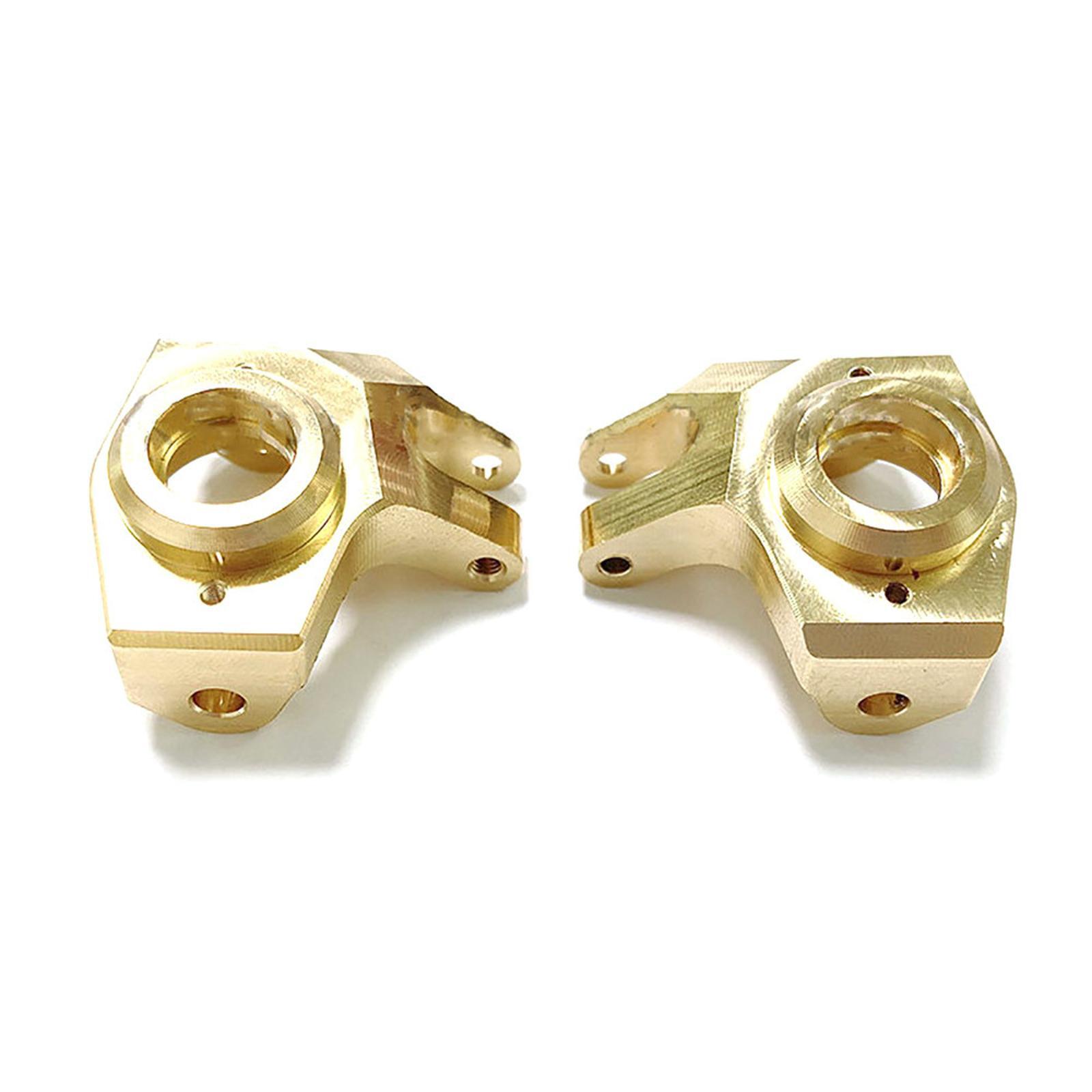 2* Brass Front Steering Knuckle Cap For Axial SCX10 II 90046 1/10 RC ...