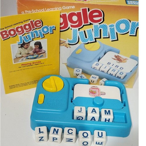 Vintage 1988 Boggle Junior Learning Game COMPLETE | 1980s board game | eBay