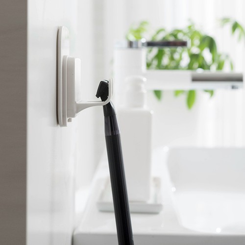 Razor Holder Wall Mounted Waterproof Multifunctional Shaver Hanger Hook ...