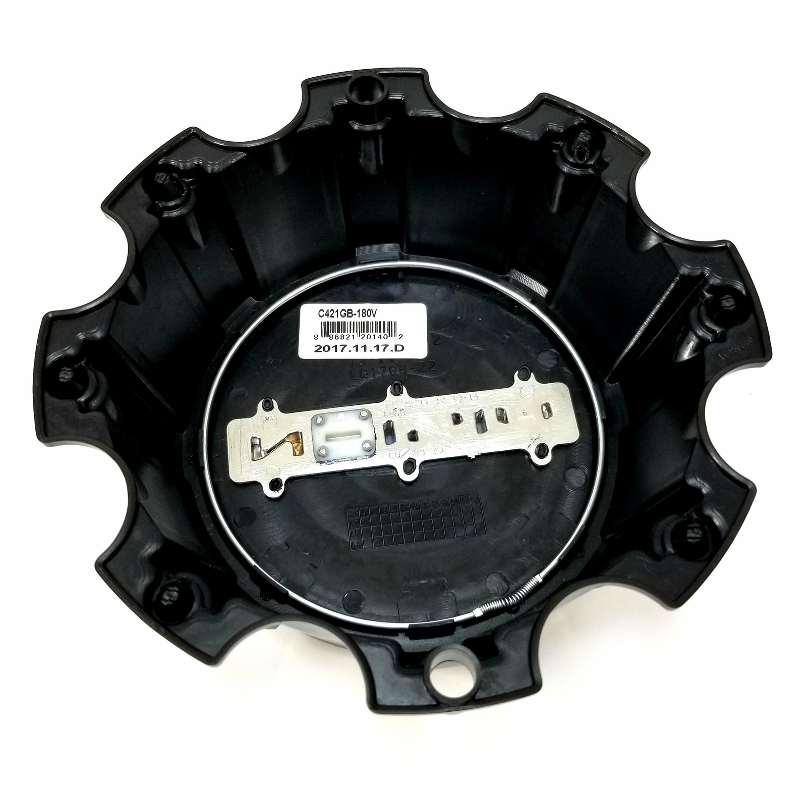 4pcs Vision Gloss Black Wheel Center Hub Cap 7 1/8" 8 Lug for 8x180 388 ...