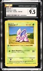 CGC 9.5 Nidoran 1999 Base Set Shadowless 1st Edition 55/102 Pokemon ...