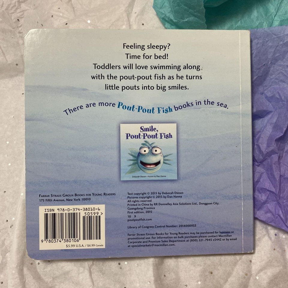 Sweet Dreams Pout-Pout Fish English Cute | eBay