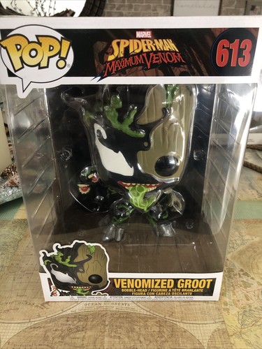 Funko Pop! Vinyl Jumbo 10 in: Marvel - Venomized Groot (10 inch) #613 ...